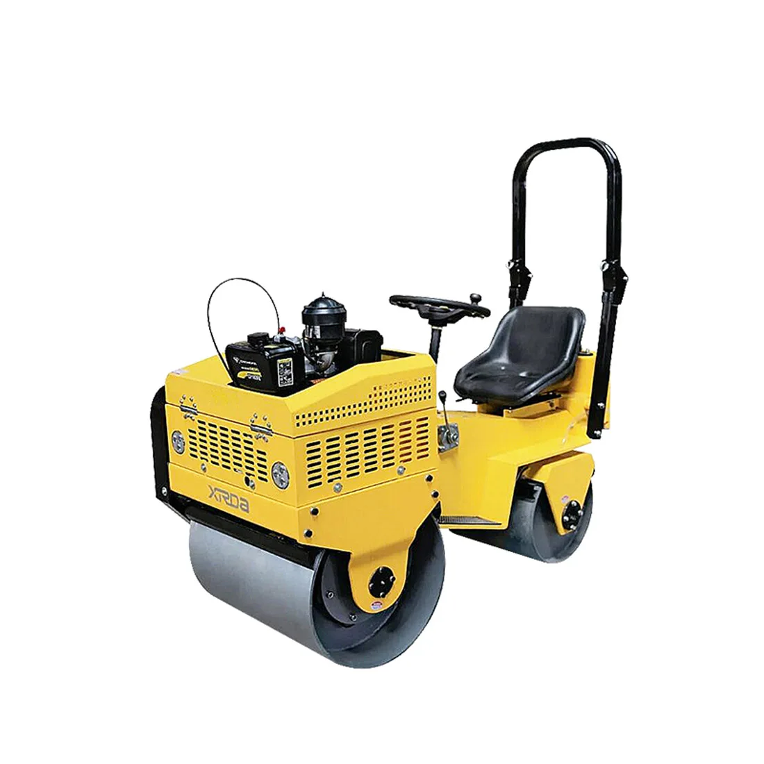 Walk-behind-Double-drum-Vibratory-Roller-Compactor-Small-Road-Roller-1T ...