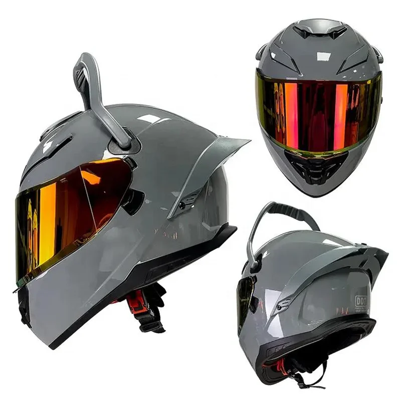 Dot-Modular-Motorcycle-Blue-tooth-Helmet-Full-Face-Dual-Visor-Flip-Up ...
