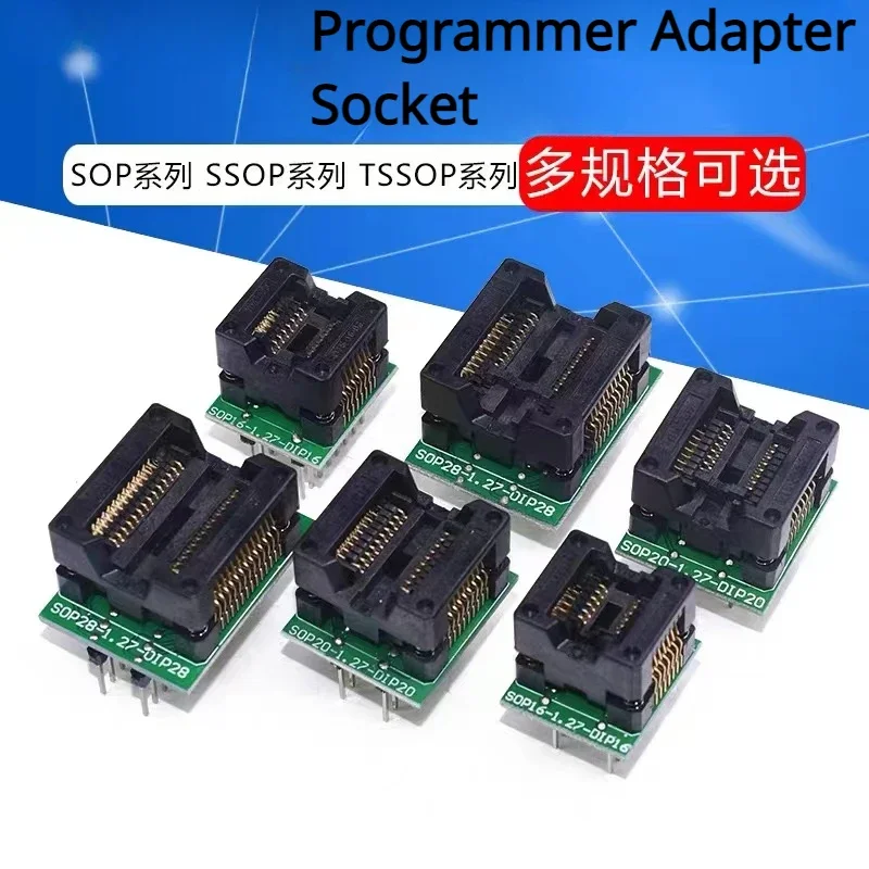 SOP8-SOP14-SOP16-SOP20-SOP28-TSSOP8-TSSOP16-TSSOP20-TSSOP28-A-Adaptador-de-programador-DIP-toma ...