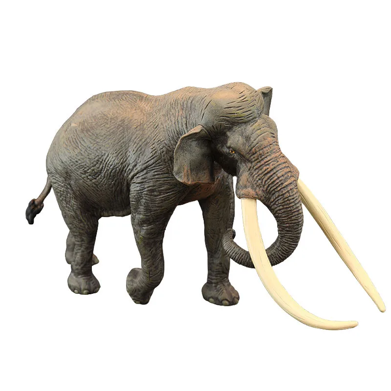 New-Realization-Wild-Animal-Solid-Simulation-Elephant-Figurines-ABS ...