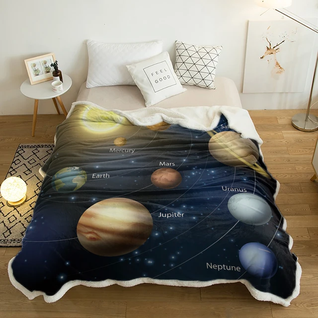 Solar System Bedspreads