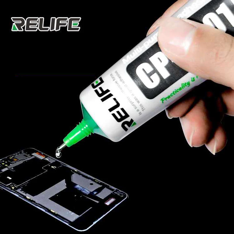 RELIFE 50ML CP-0001 CP-0002 Transparent Adhesive Clear Liquid Glue ...