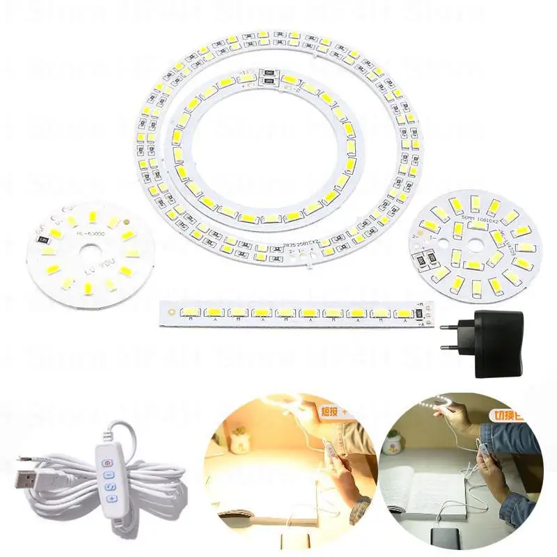 DC-5V-Dimmable-LED-Light-Beads-board-chip-10W-30W-Surface-night-Light ...