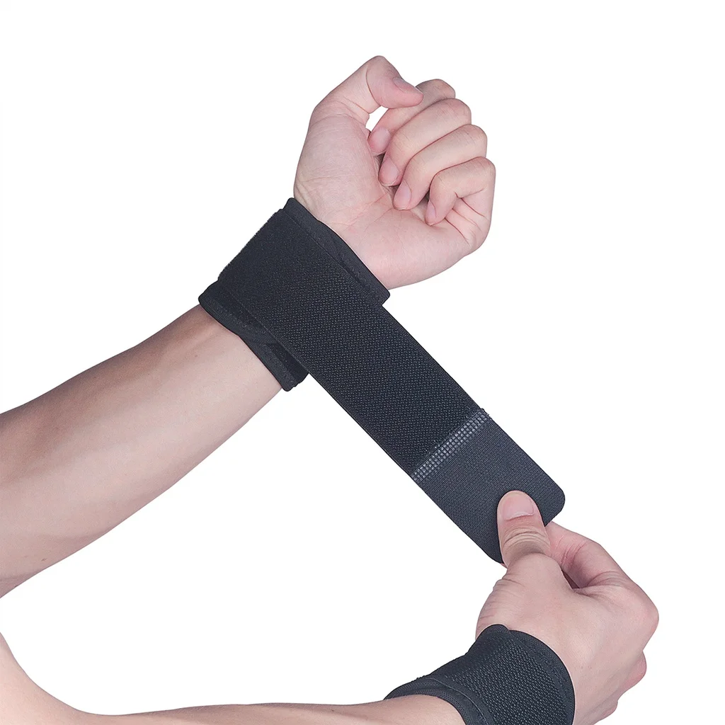 1PC Wrist Brace Support Adjustable Wrist Compression Strap for Sports ...