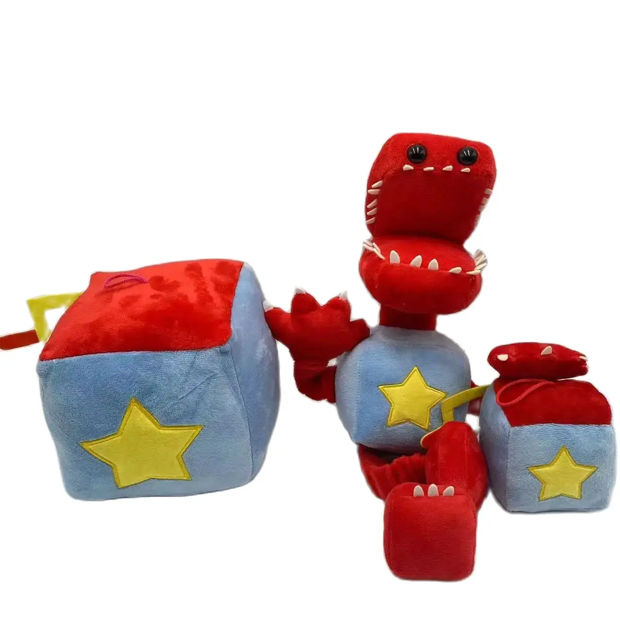 Boxy-Boo-Toy-Cartoon-Game-Dolls-Red-Robot-Filled-Wuggy-Huggy-Plush ...