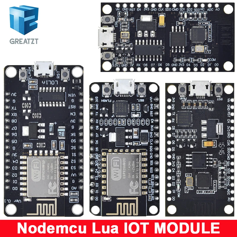 GREATZT-Wireless-Module-CH340-CP2102-CH9102X-NodeMcu-V3-V2-Lua-WIFI-Internet-of-Things ...