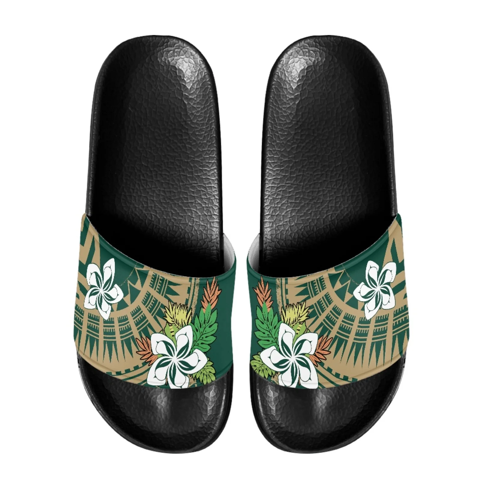 Polynesian Tribal Hawaiian Totem Tattoo Hawaii Prints Men Slippers Soft ...
