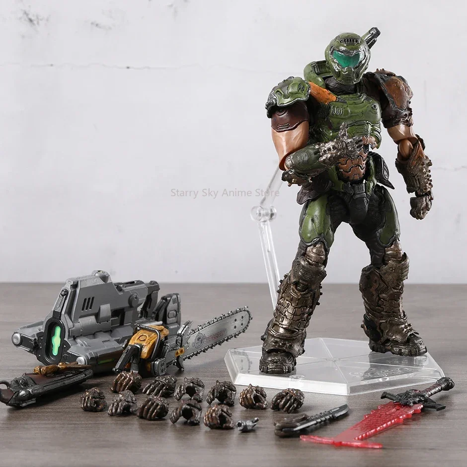 Figma-SP-140-Doom-Slayer-figura-de-acci-n-figura-coleccionable-modelo ...