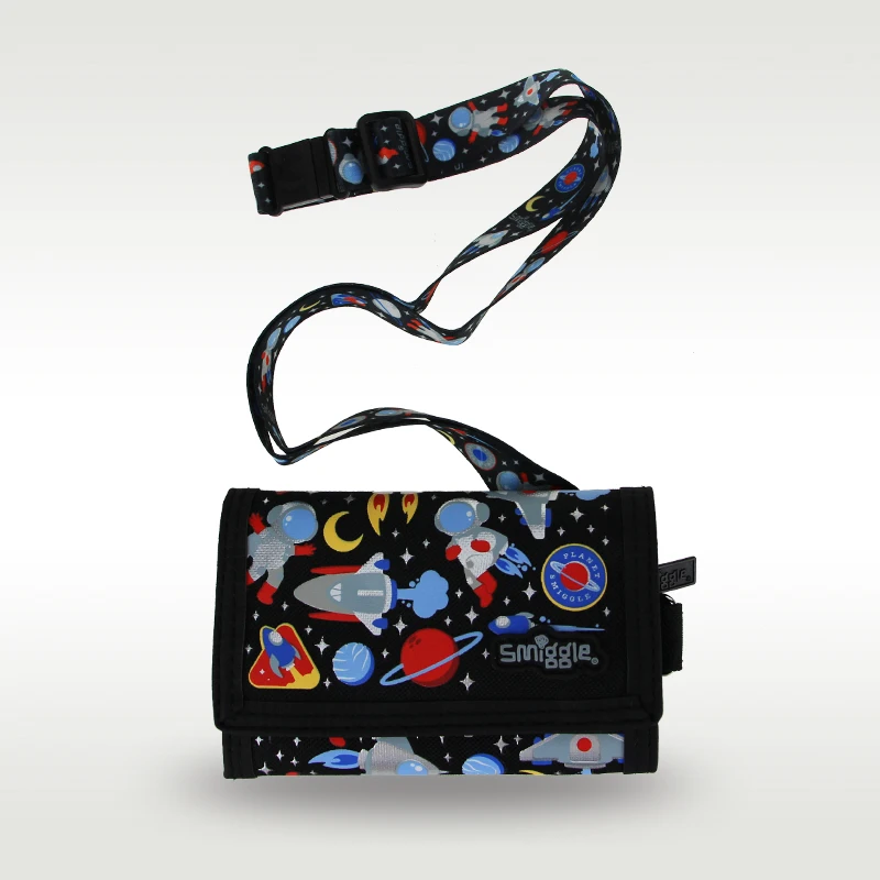 Australia-smiggle-original-wallet-boys-coin-purse-black-Astronaut ...