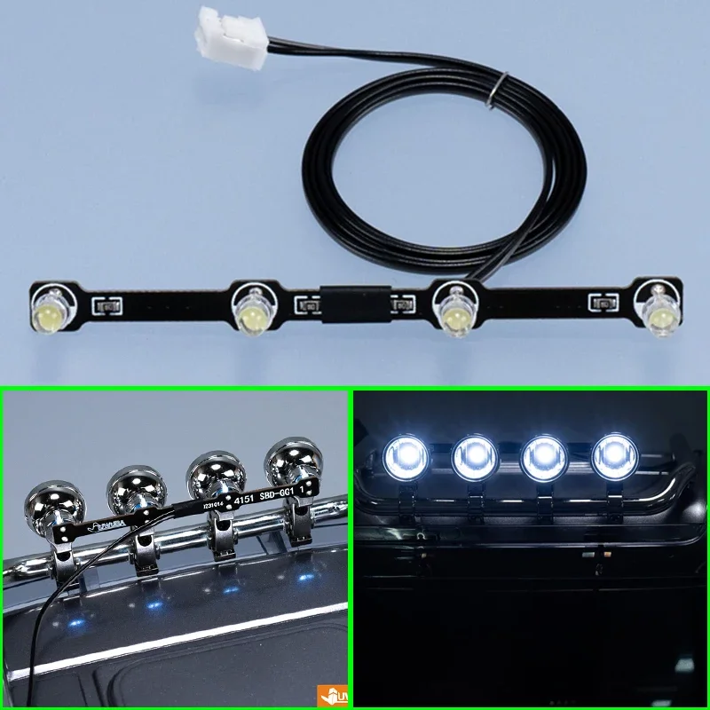 LED-Simulation-Kunststoff-Platine-Dach-Spotlight-Board-Upgrade-Teile-f ...