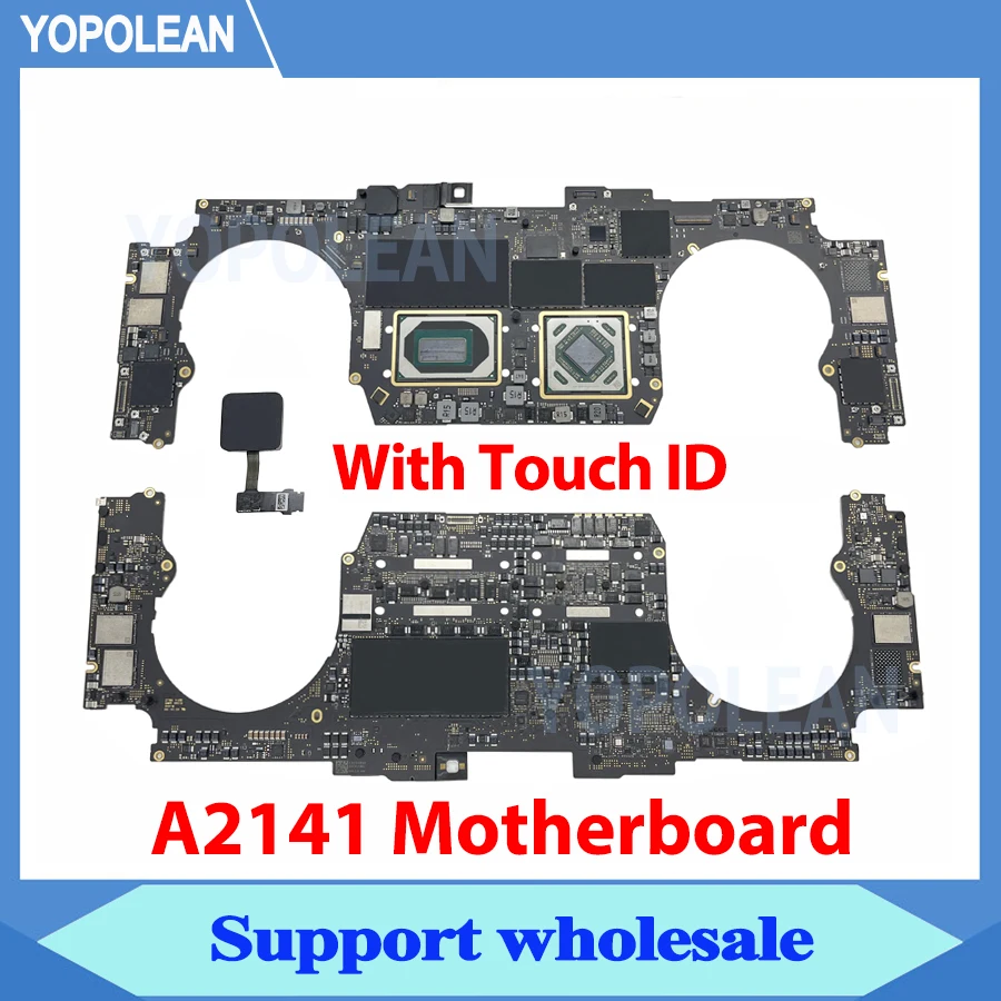 A2141-Motherboard-With-Touch-ID-For-MacBook-Pro-Retina-16-A2141-Logic ...