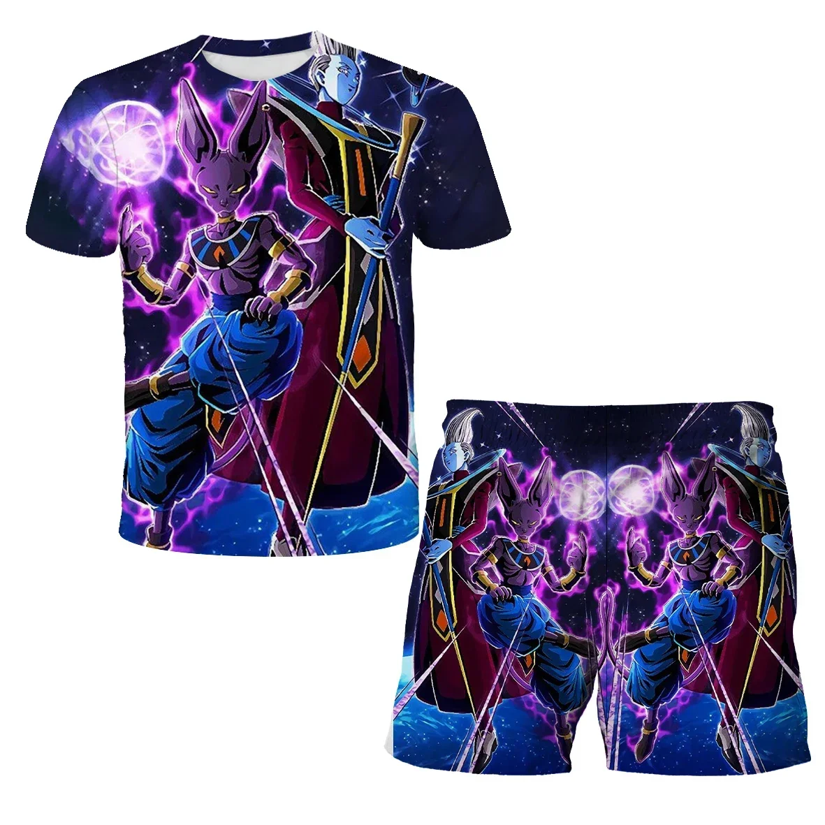 Anime Dragon Ball Z boys 3D T-shirt Fashion Summer Top Shorts ...