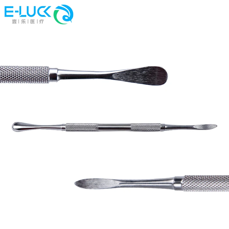 Implante-dent-rio-de-a-o-inoxid-vel-refletindo-elevador-duplo-termina ...