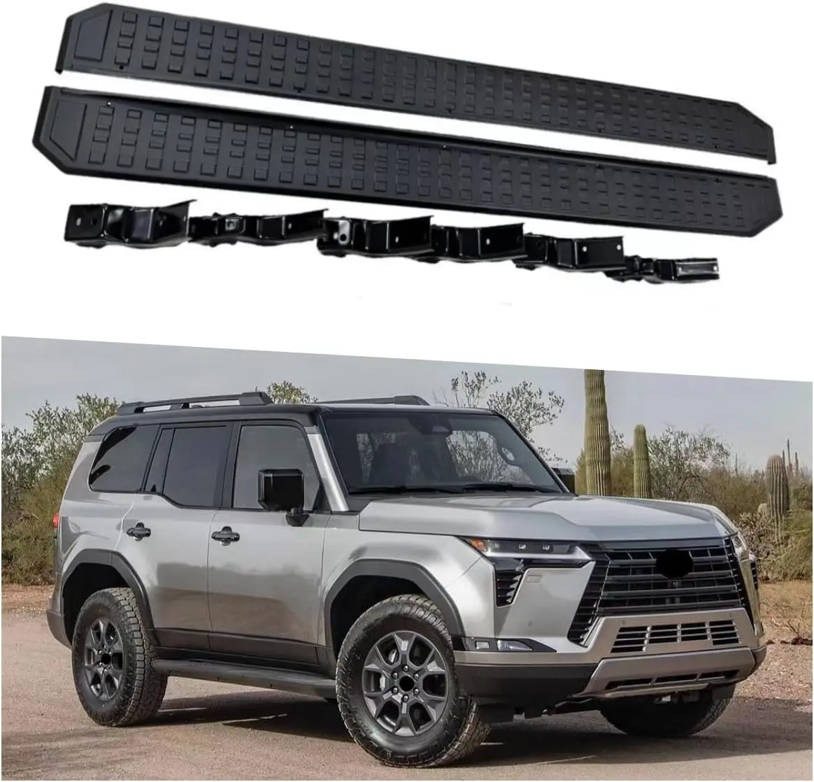 2PCS-Fixed-Running-Board-fits-for-Lexus-GX550-2024-2025-Side-Step-Nerf ...