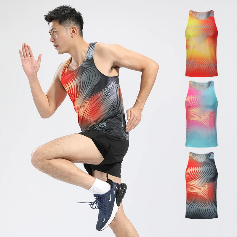 Adult Men Women Running Outdoor Shirts Tight Gym Tank Top Fitness ...