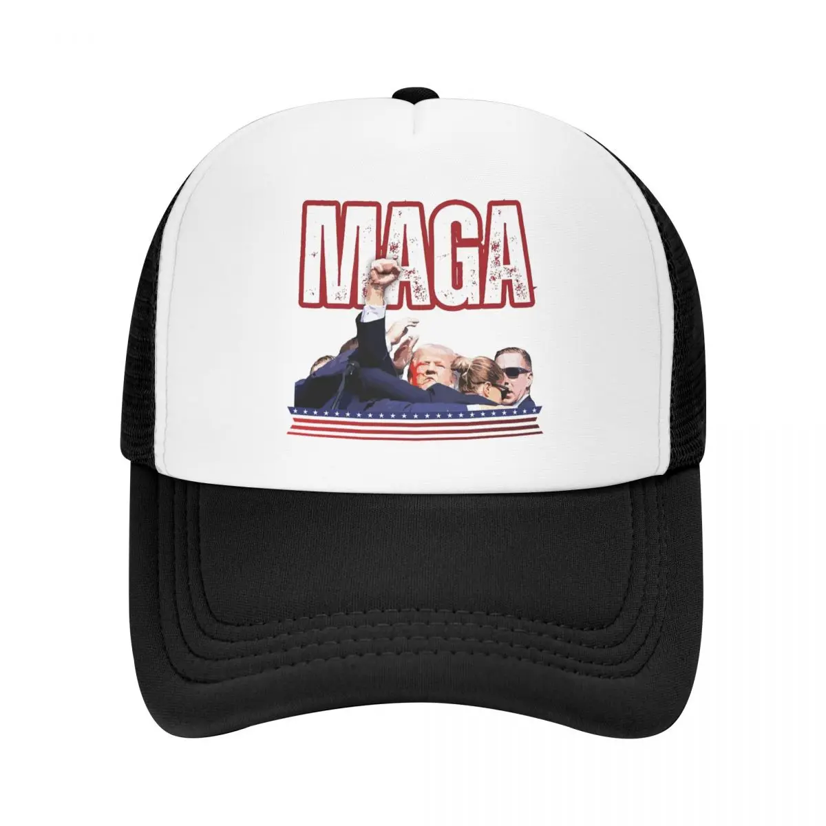 Breathable-Cooling-MAGA-Iconic-Trump-Shot-Mesh-Sun-Cap-Unisex-2024 ...