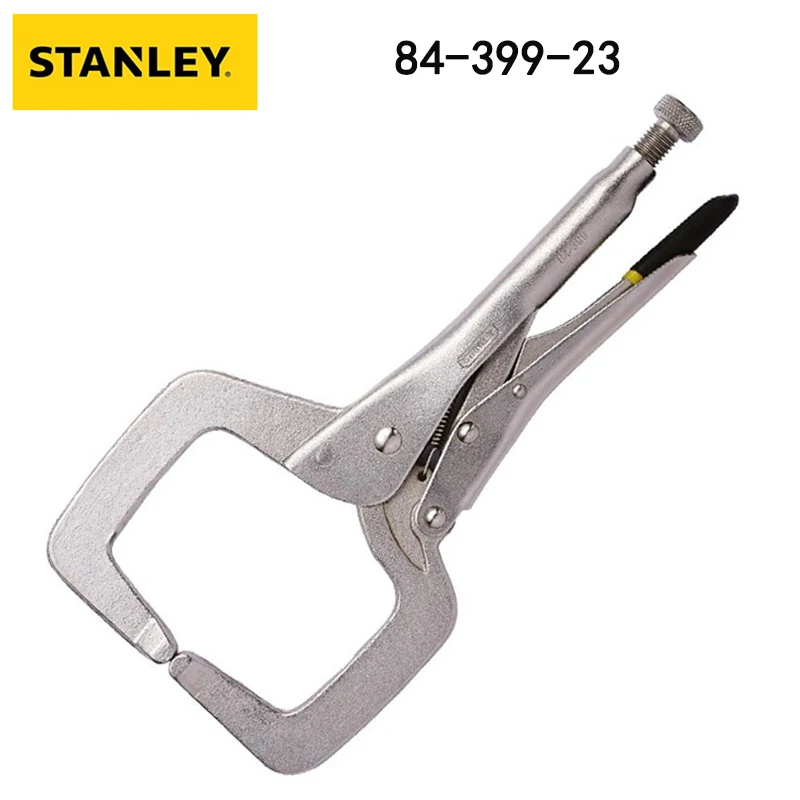 Stanley-84-399-23-C-type-Fixed-Pressure-Locking-Pliers-Industrial-Grade ...