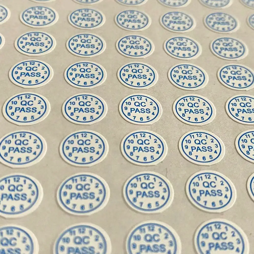 Adhesive Lable Sticker Custom Label Sticker QC PASSED Stickers 600pcs ...