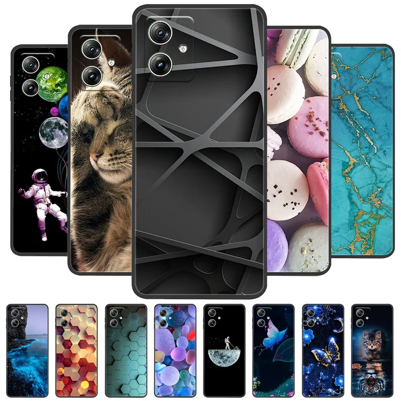 For-Motorola-Moto-G54-5G-Case-Shockproof-Flower-Back-Cover-For-Moto-G54 ...