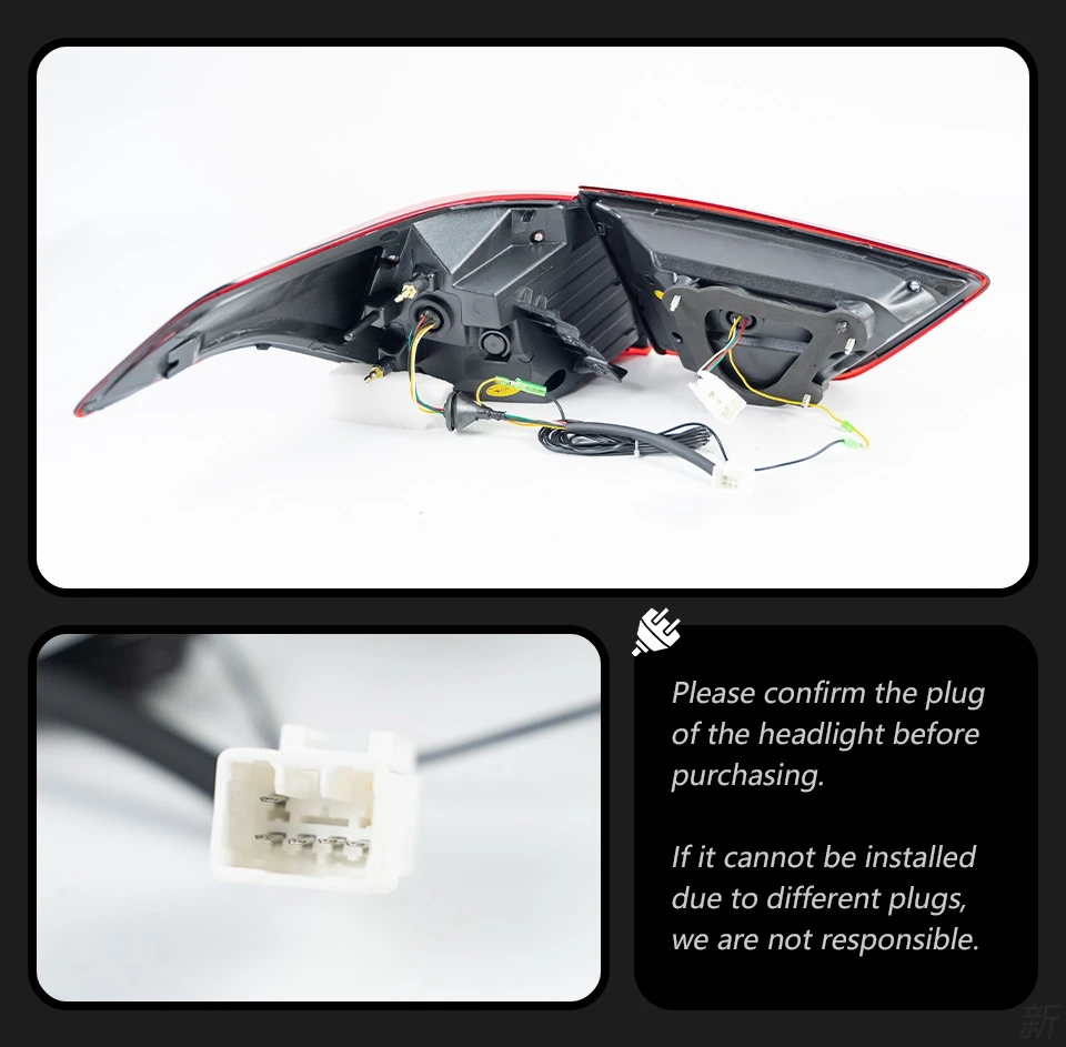 Hyundai Ix25 Tail Lights 2013-2018 Creta Led Tail Lamp Light Led Drl ...