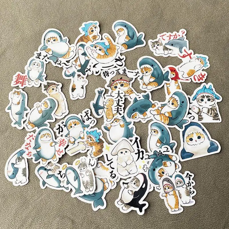 Cute-Mofusand-Cartoon-Stickers-Reward-Stickers-Notebook-Cup-Trunk ...