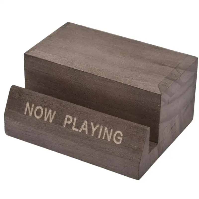 Albums Premium Vinyl Record Stand Vinylrecord Stand Wooden Now Playing ...