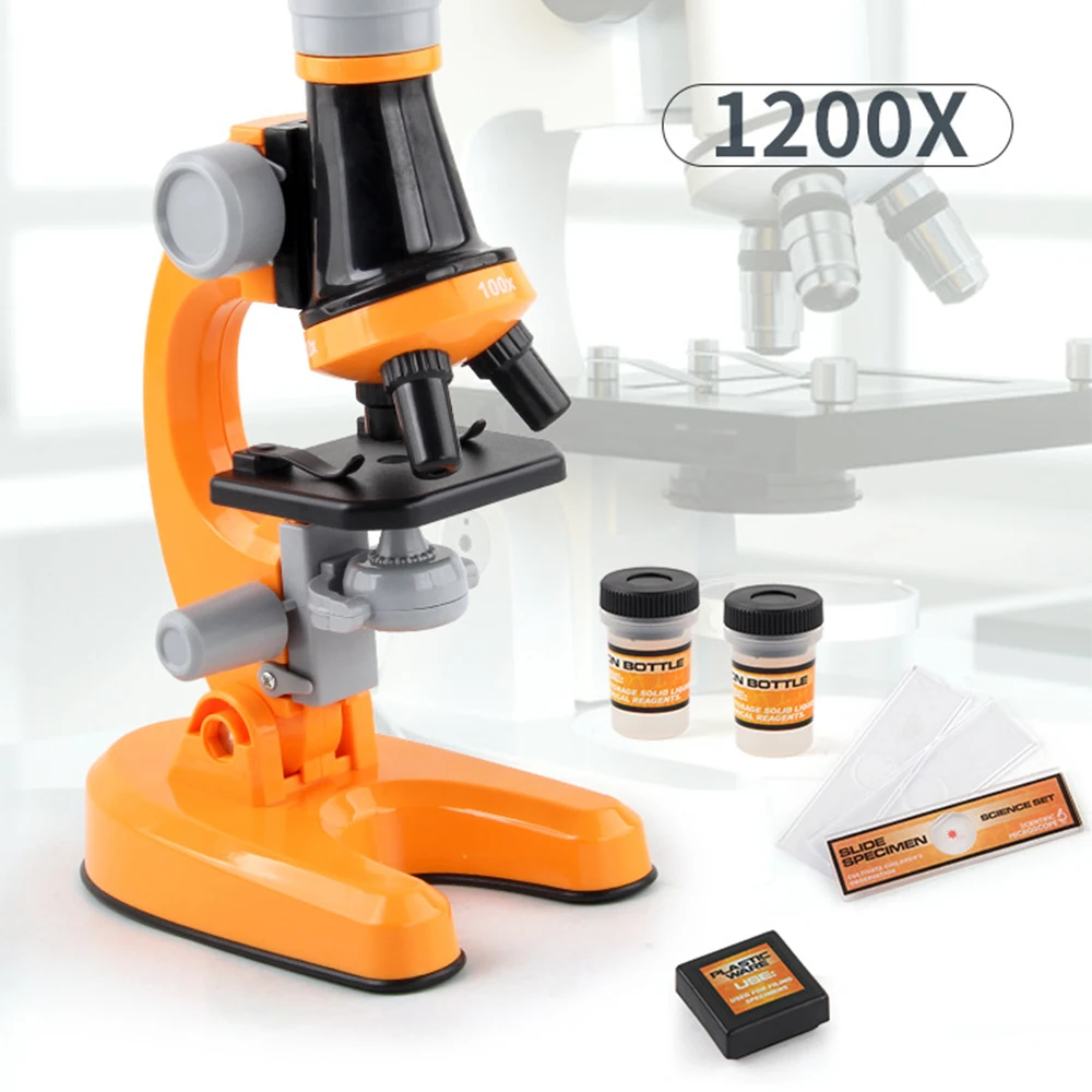 Caméra de microscope,Microscope numérique pour enfants,microscope sous ...
