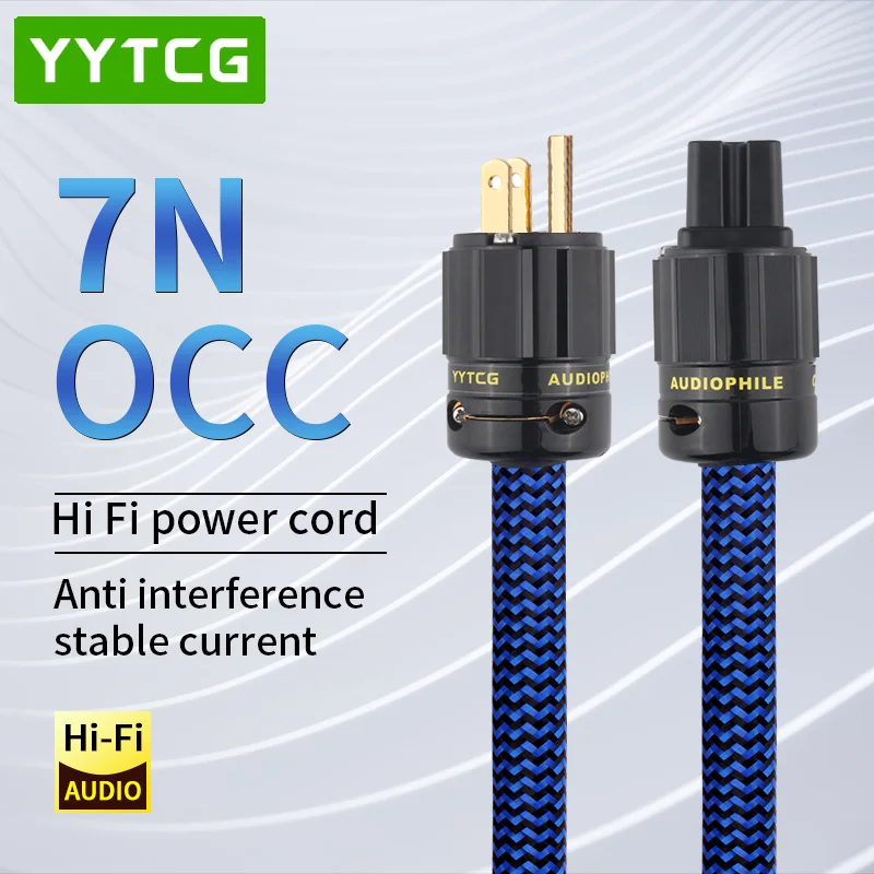 Power-Cable-Hifi-OCC-Power-Cable-HiFi-level-US-Standard-Plug-For ...