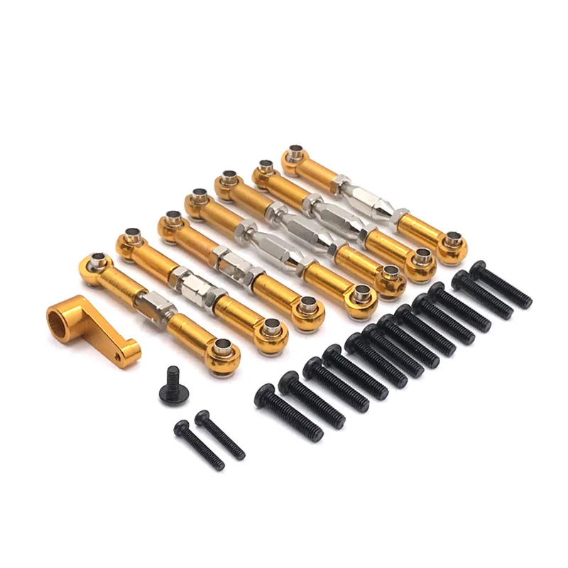 Rc Car Metal Rod | Conversion Parts | Metal Tie Rod | Wltoys 124019 ...
