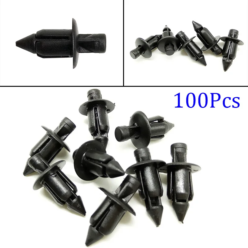 100pcs-Auto-Fastener-Clip-Mixed-Car-Body-Push-Retainer-Pin-Rivet-Bumper ...