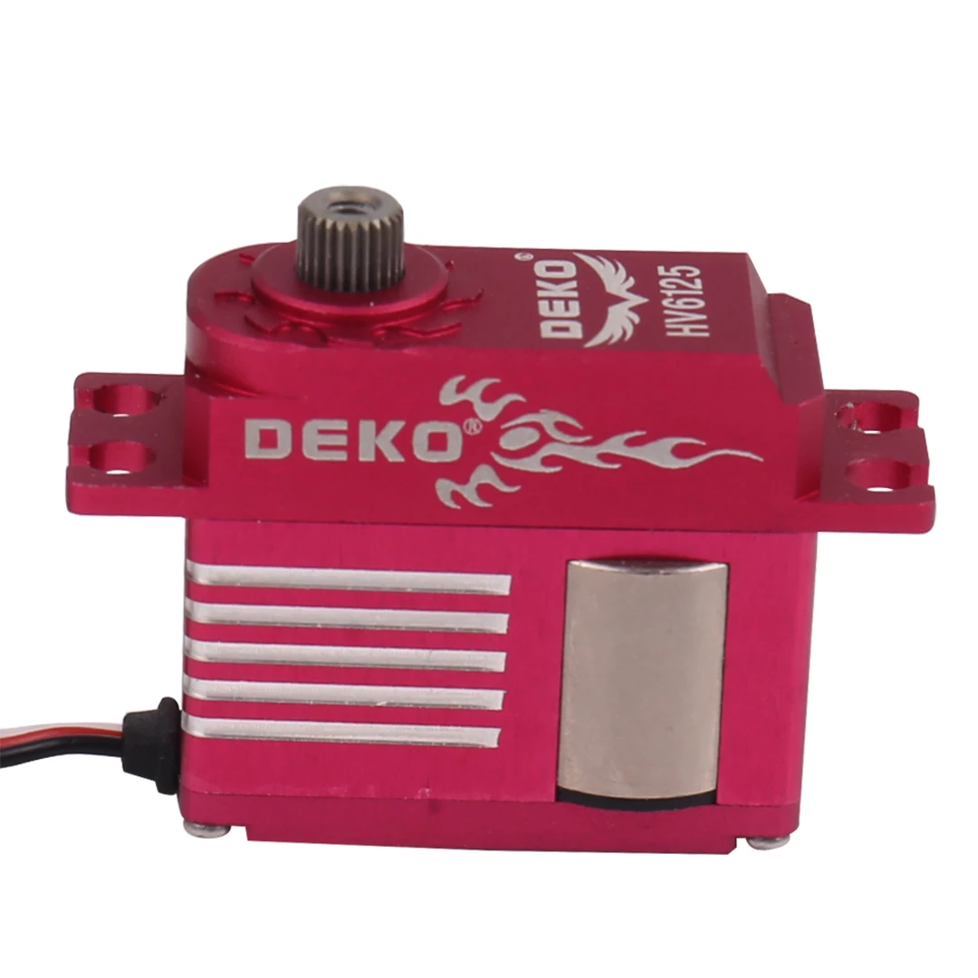 DEKO 6125HV 70E Fixed Wing Servo Metal Medium for 450 500 Class ...