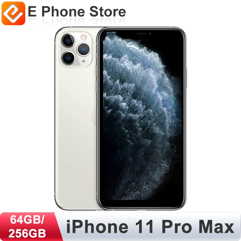 Apple iphone 11 pro max 256GB/64GB ROM Face ID A13 Bionic Chip NFC 6.5 ...