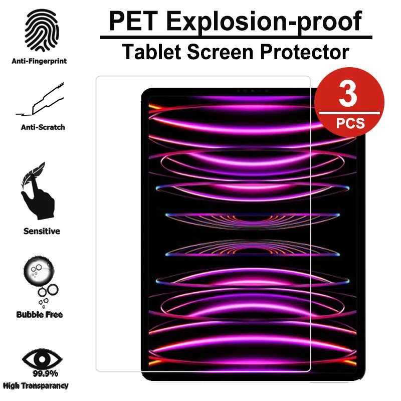 3PCS For Apple IPad Pro 12.9 Inches Screen Protector Explosion proof ...