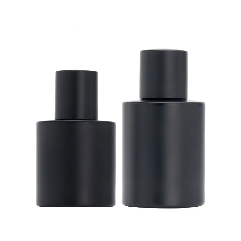 8pcs-Matte-Black-Perfume-Refillable-Bottle-Crimp-Pump-Atomizer-Mist ...