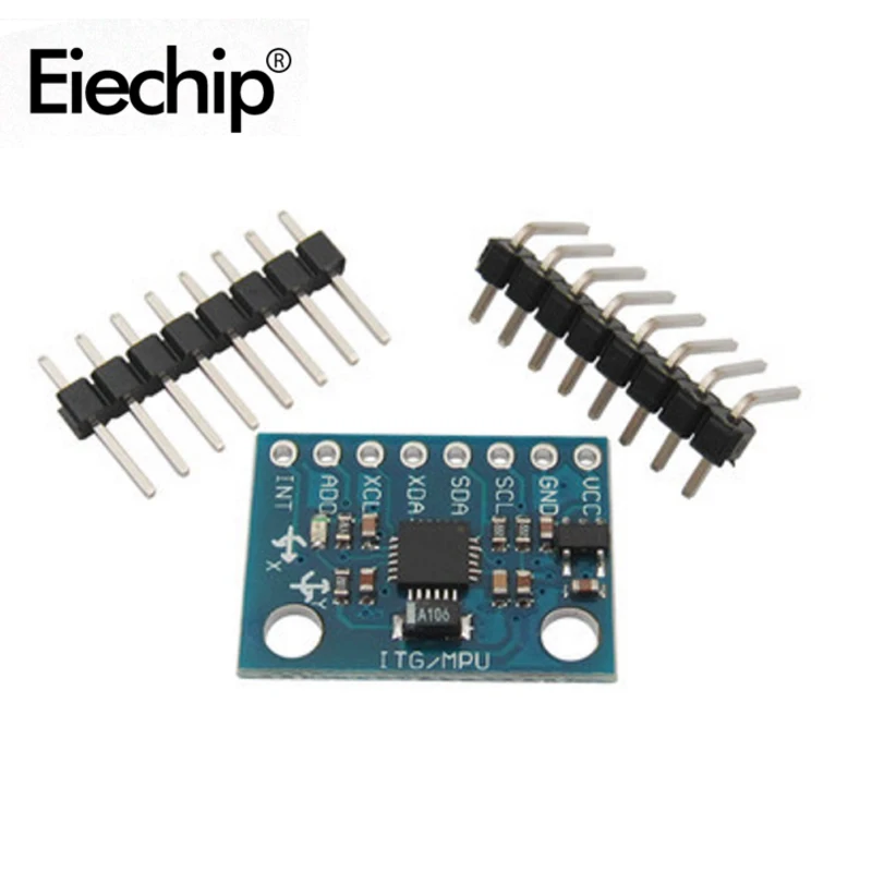 IIC I2C GY-521 MPU-6050 MPU6050 3 Axis Analog Gyroscope Sensors + 3 ...
