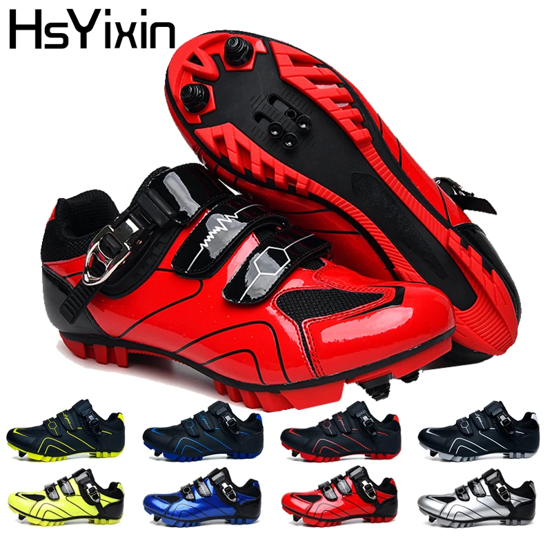 MTB-Speed-Ciclismo-Sapatos-para-Homens-Botas-planas-de-estrada-Sapatos ...