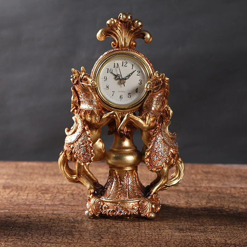 PINNY-Resin-Clockwork-Horse-Sculpture-Statue-Animal-Home-Decoration ...