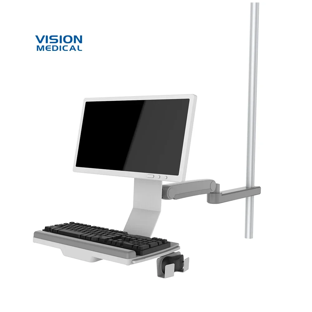 Desk-Mount-Computer-Laptop-adjustable-monitor-arm-hospital-facility ...