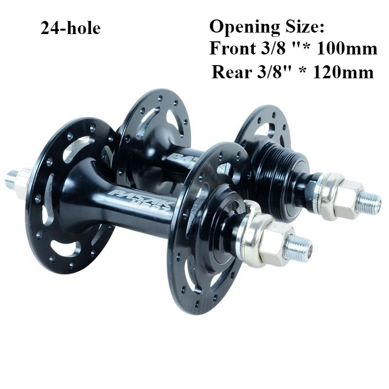 24-Hole Hub Bicycle Reverse Riding Single Speed Fixed gear Hub for ...