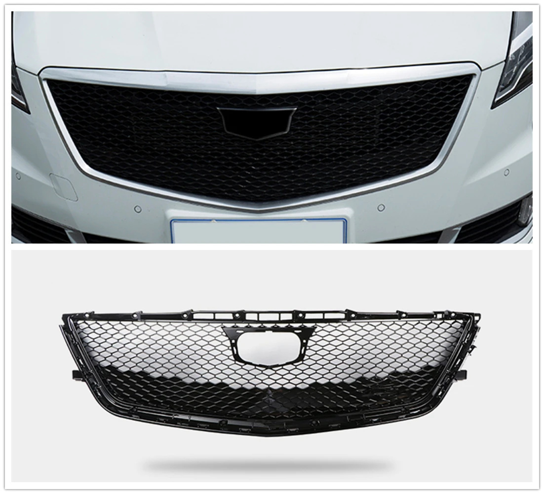 Front-Grille-For-Cadillac-CT6-Sedan-4-Door-2016-2018-Black-Car-Upper ...