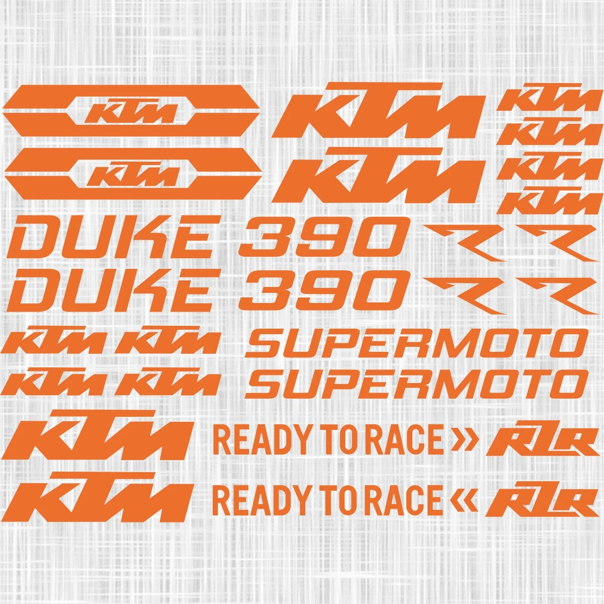 For KTM Duke 390 Stickers Motorcycle Decal Logo Waterproof - AliExpress ...