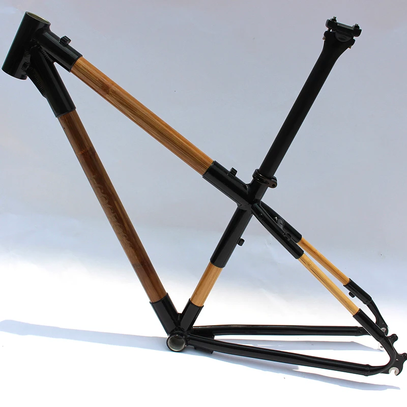Bamboo Mountain Frame Bike MTB Bicycle Frameset Bamboo Bike City Cycle ...