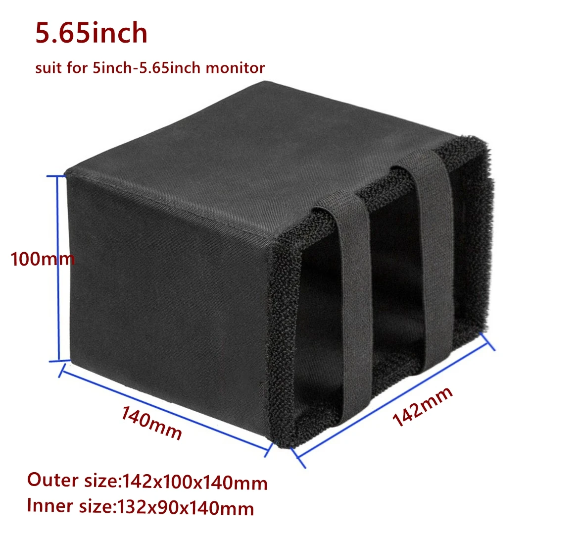 5.65inch 7inch 9inch LCD Screen Monitor Sun Hood Black Light Shield ...