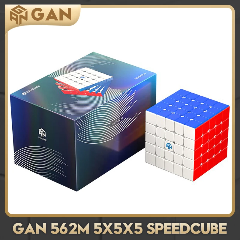 NEW-GAN-562M-5x5-Magnetic-Speed-Cube-GAN562M-5x5-Speed-cube-GAN562-M ...