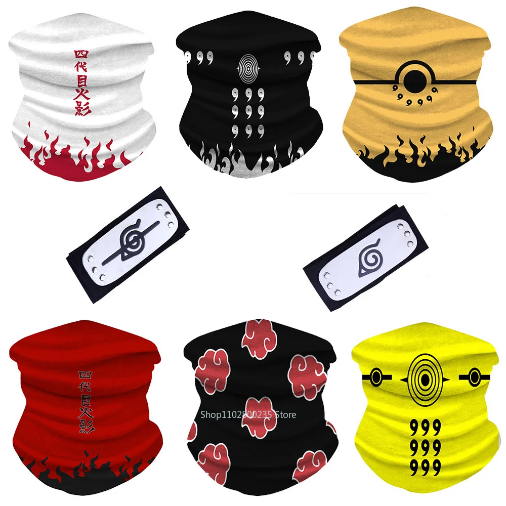 Anime-Naruto-Bandana-Headbands-Cosplay-Akatsuki-Itachi-Kakashi-Mask ...