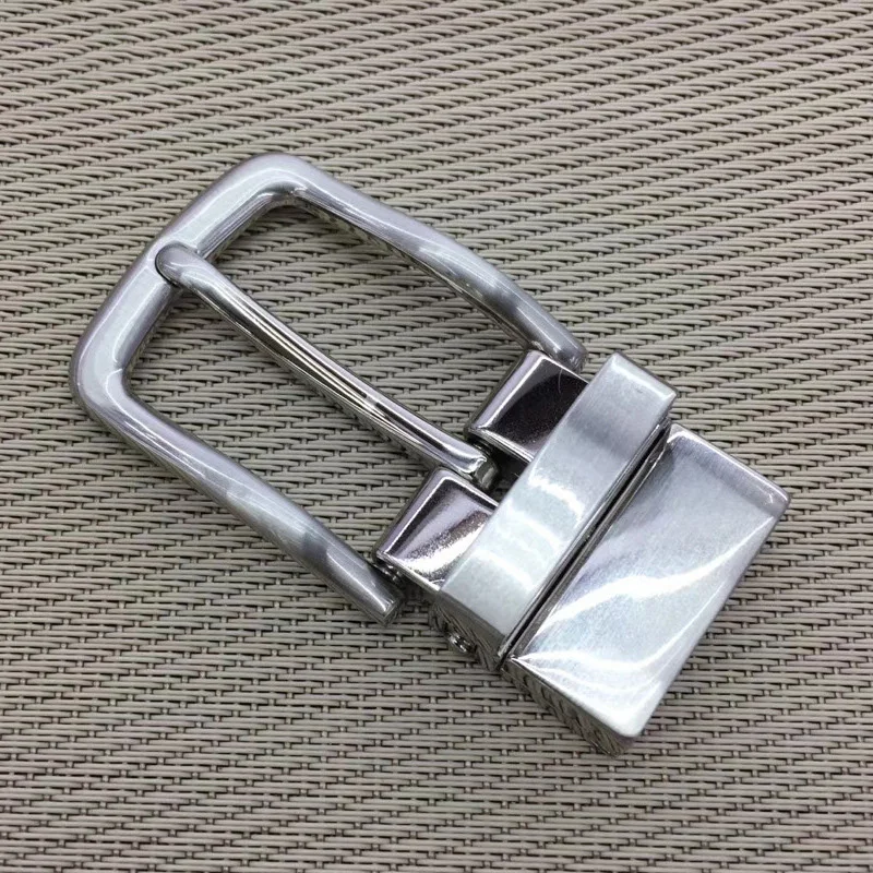 DIY-Leather-Craft-Reversible-Pin-Buckle-for-Men-s-Brushed-Silver ...