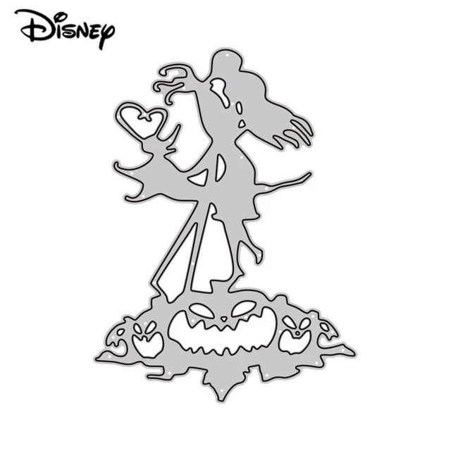 Jack And Sally Stencil