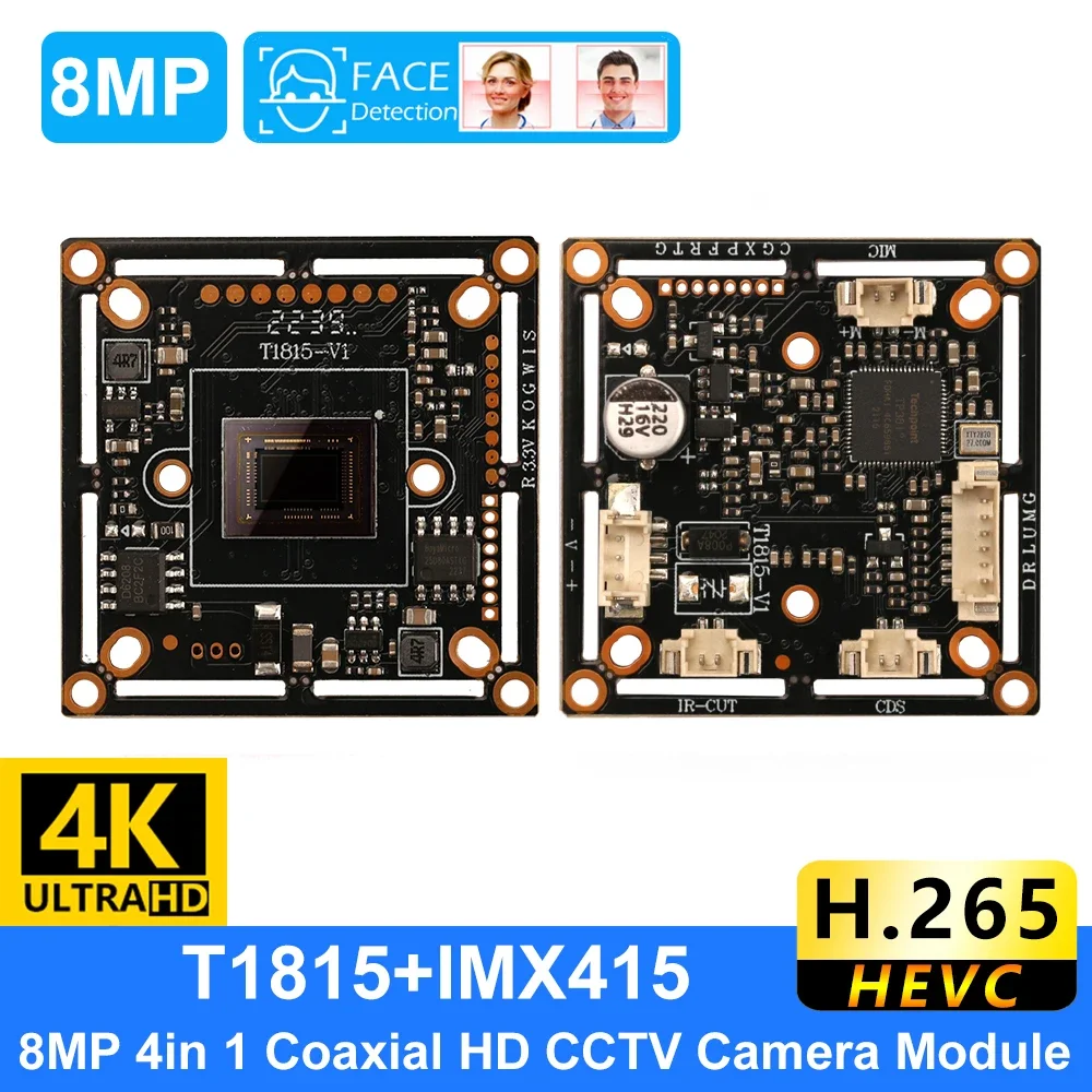8MP-4K-Coaxial-AHD-Camera-Module-Board-T1815-IMX415-AHD-PCB-For-4K-AHD ...