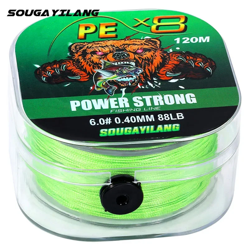 Sougayilang-8-Strand-Braided-Fishing-Line-X8-120m-Japan-Lure-Fishing ...