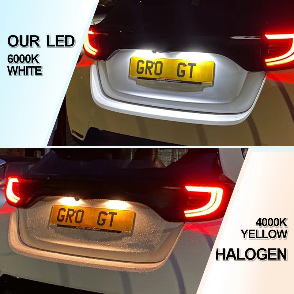 Number Plate Light Genuine Toyota Rear Number Plate Lens Cover 81271 ...